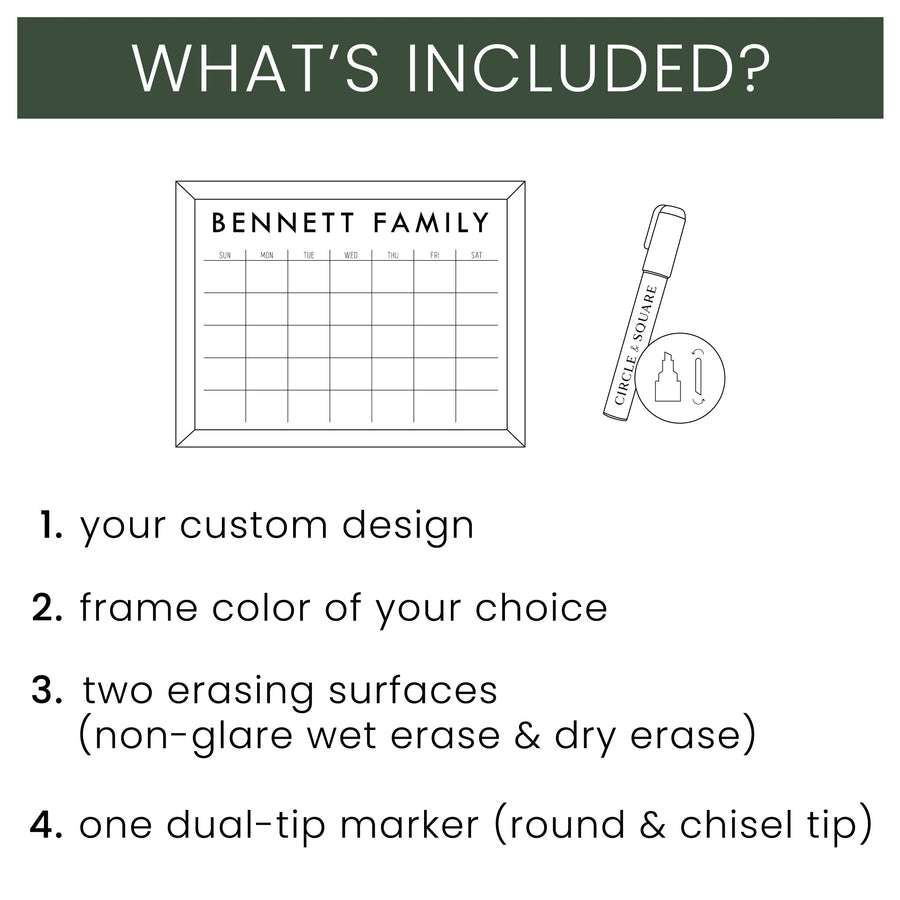 3 Person Framed Whiteboard Chore Chart | Vertical Pennington ...